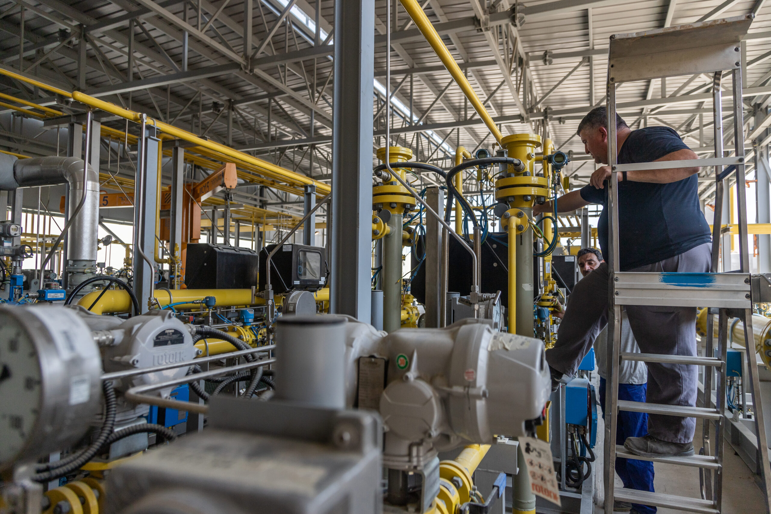 Orot Rabin - אתר נתיבי הגז הטבעי לישראל